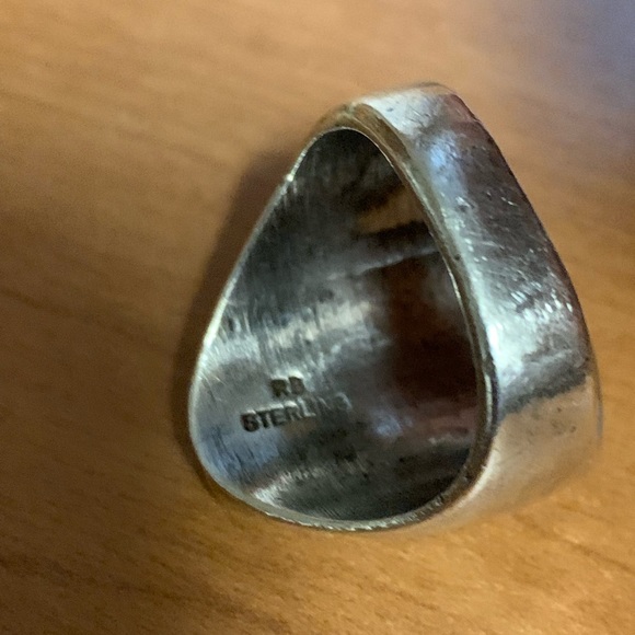 RB Sterling | Jewelry | Richard Begay Navajo Sterling Mens Ring | Poshmark